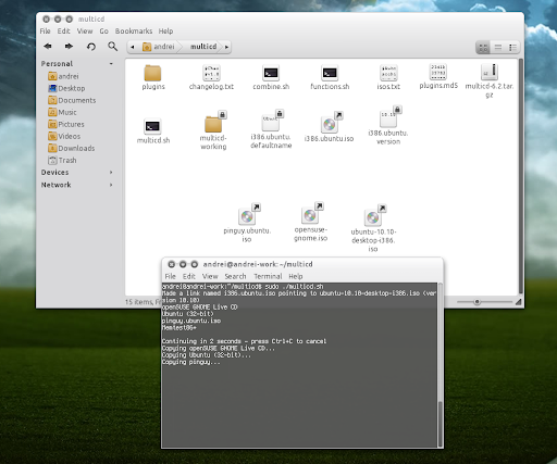 Create A Bootable ISO With Multiple Linux Distributions Using MultiCD [Version 6.2, Released ...
